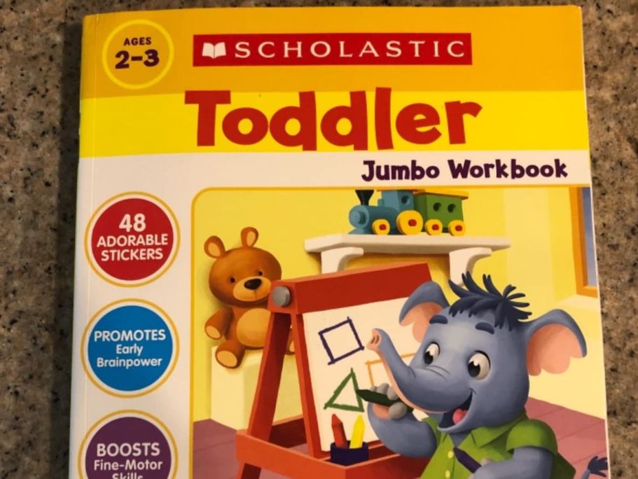 Scholastic Toddler Jumbo Workbook Only $3.56 on Amazon (Regularly $10) | Awesome Reviews | Hip2Save