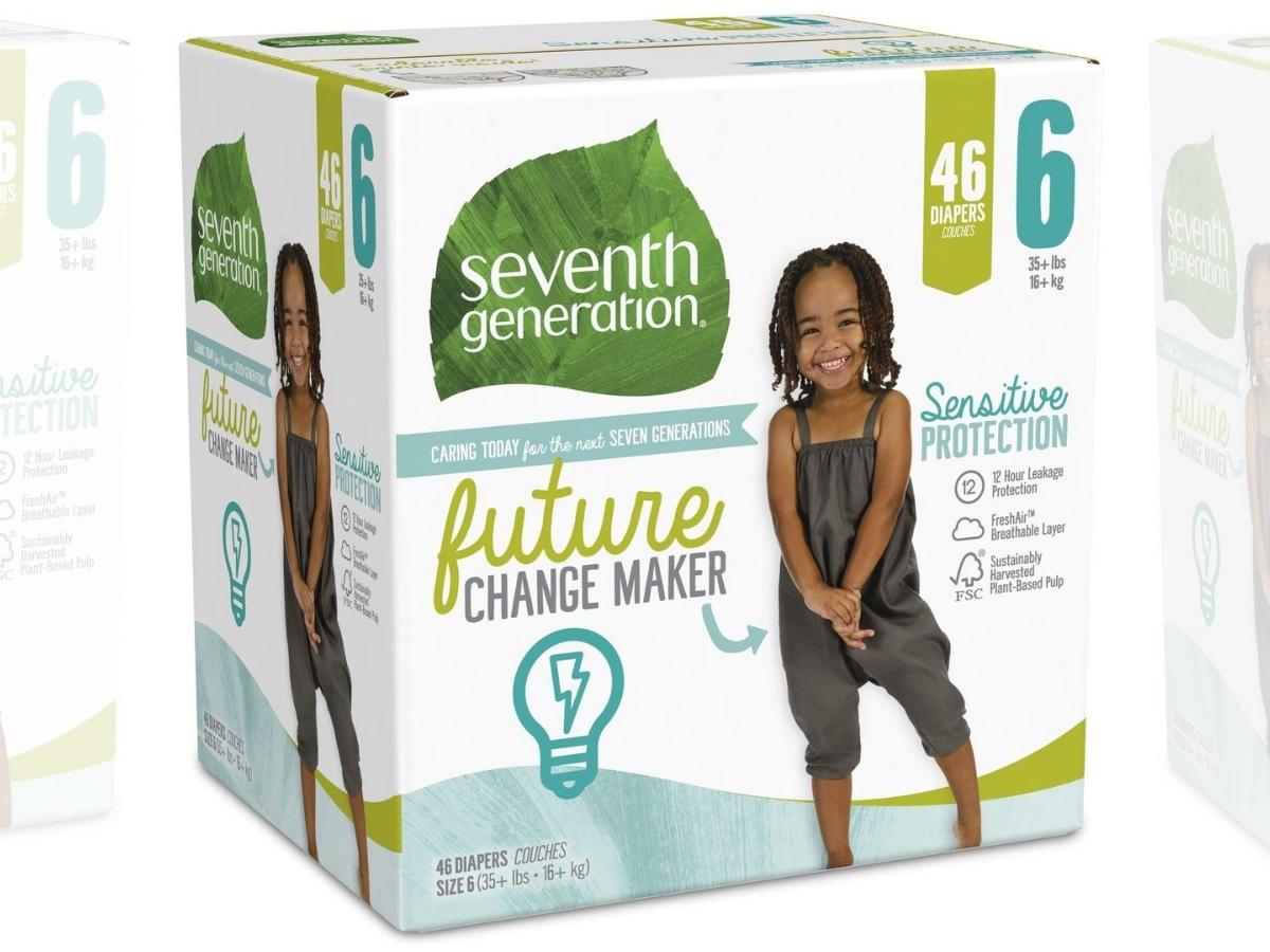 Seventh Generation Diapers 46-Count Just $8.79 Shipped on Amazon ...