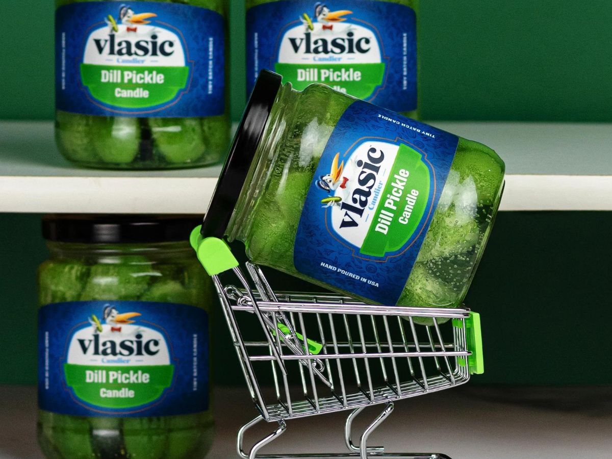Celebrate National Pickle Day With A Vlasic Dill Pickle Scented Candle