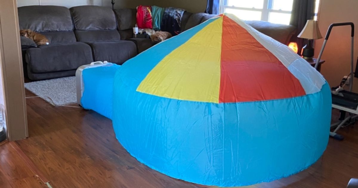 AirFort Inflatable Play Tents Just $39.99 | Over 15,000 5-Star Reviews ...