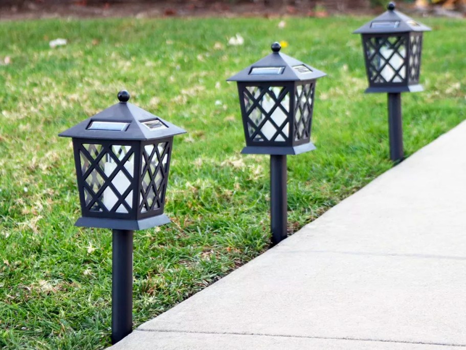 Up to 50% Off Alpine Solar Lights on Target.com | Lanterns, Pathway ...