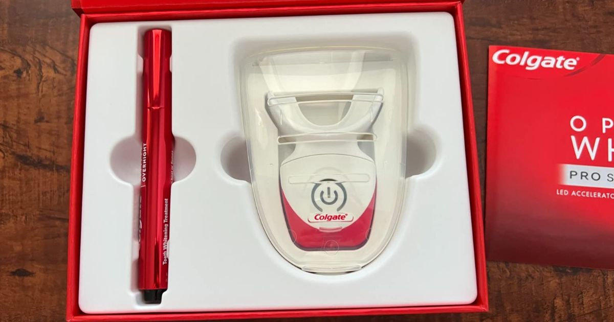 Colgate Pro Series LED Whitening Kit Just $39.97 Shipped on Amazon ...