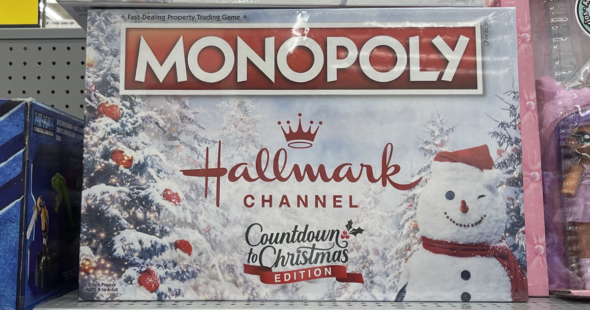 Up to 50% Off Christmas Board Game Clearance | Monopoly Hallmark ...