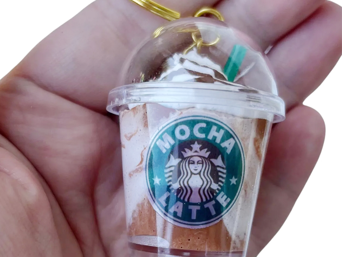 Starbucks Inspired Mini Coffee Keychains Just $10.88 Shipped | Cute ...