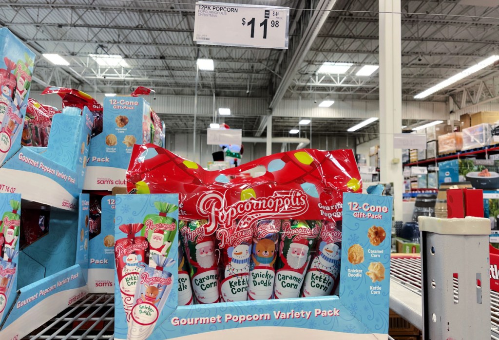 Sam's Club Christmas Treats | Limited Edition Gourmet Popcorn 12-Pack ...