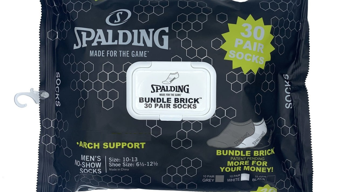 Spalding Men's 30-Pack No-Show Socks JUST $9.98 on Walmart.com ...
