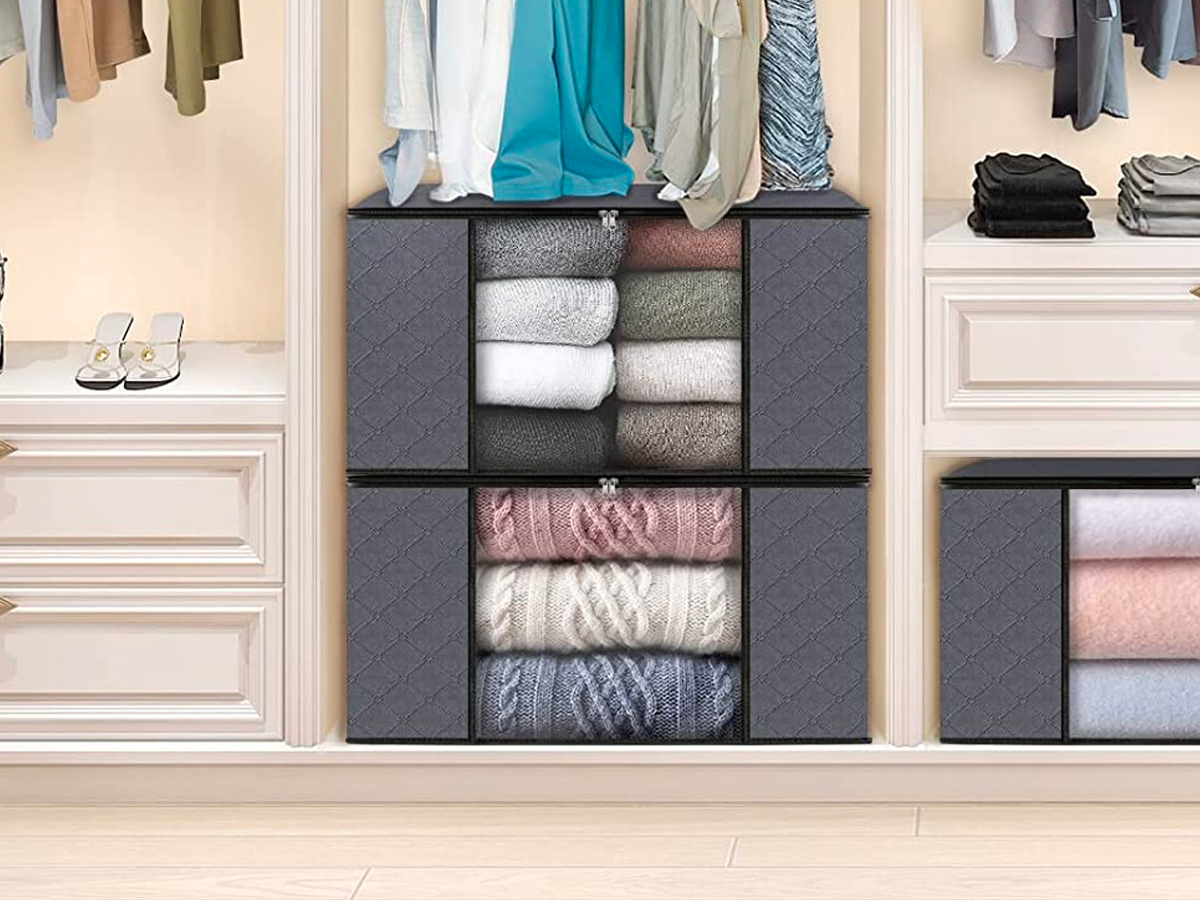 Foldable Storage Containers 6-Pack Only $17.99 on Amazon (Regularly $42)