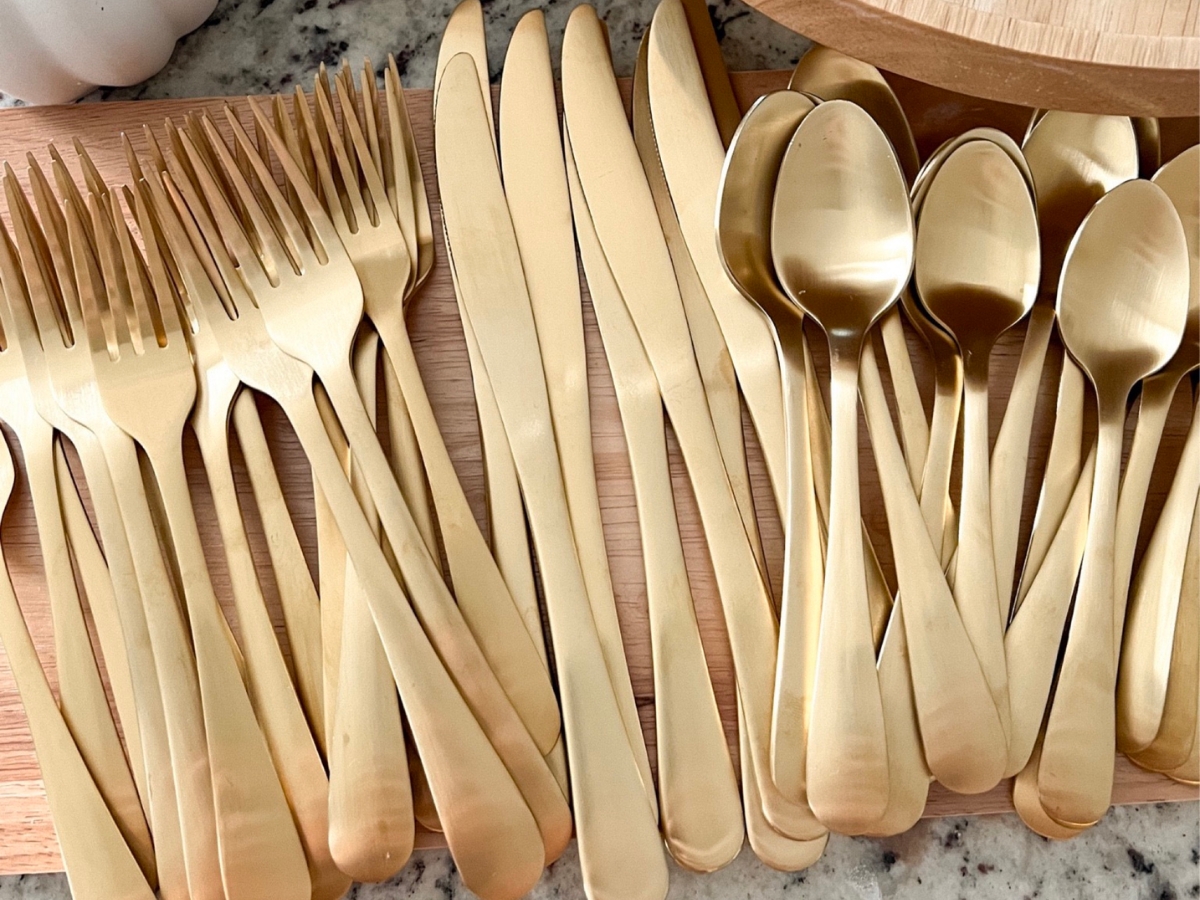 The Best Gold Flatware To Impress Your Guests All Under $100