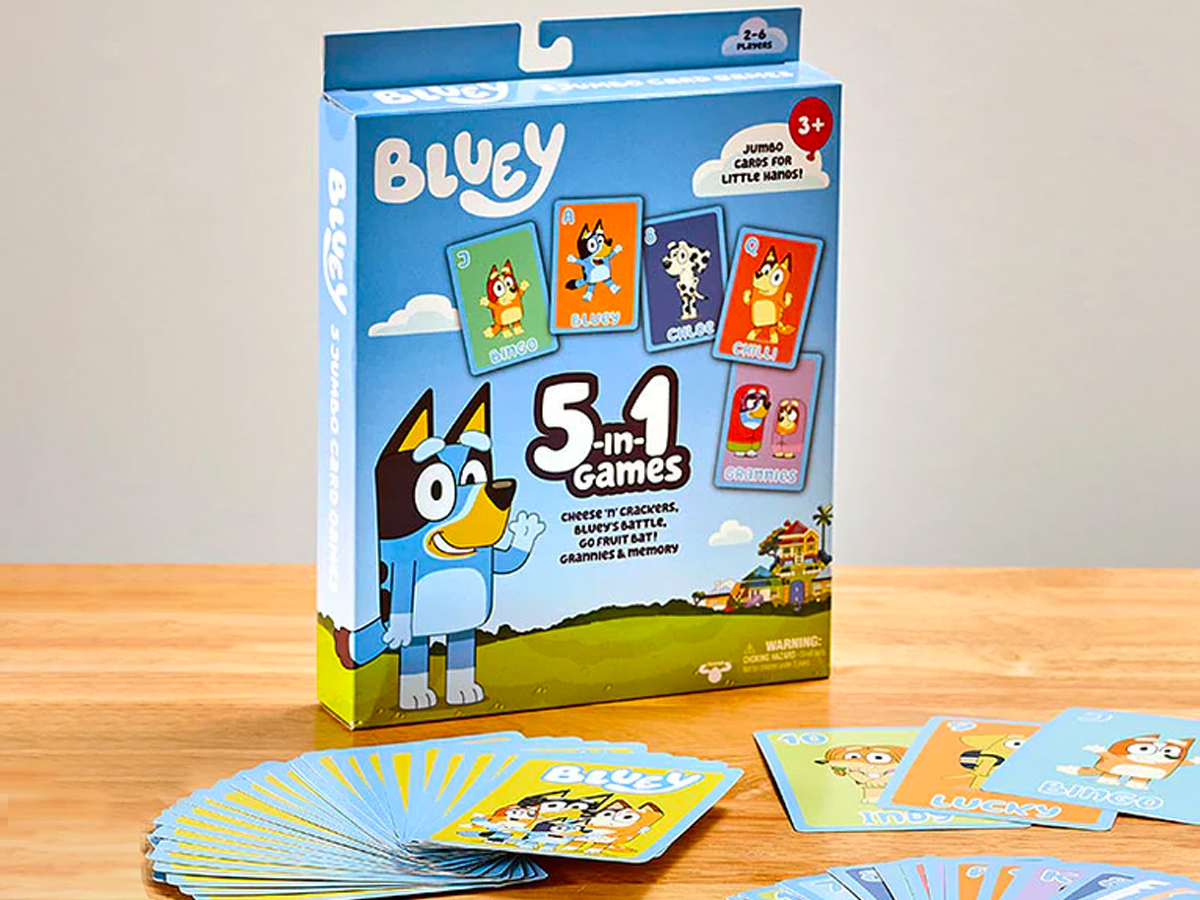 Bluey 5-in-1 Card Game Set Only $7.99 on Amazon (Regularly $10) | Fun ...