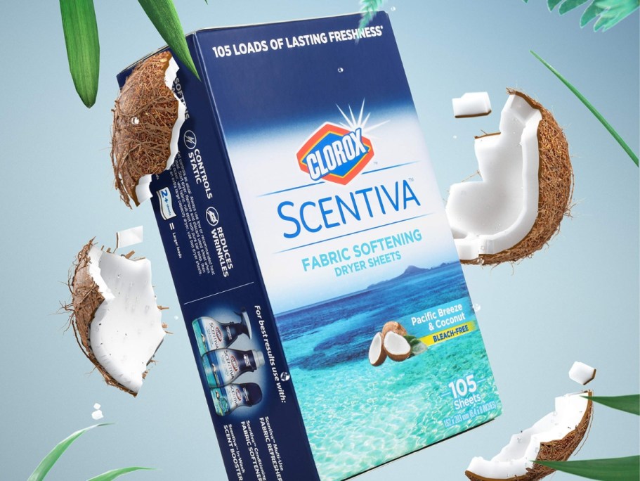Clorox Scentiva Dryer Sheets 105-Count Just $3.78 Shipped on Amazon ...