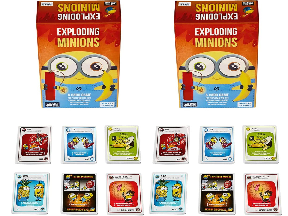 Exploding Minions Game Only $11.89 on Amazon or Walmart.com (Regularly ...