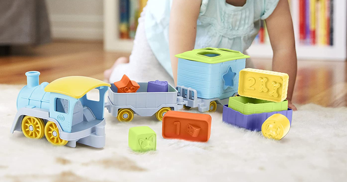 Green Toys Stack & Sort Train Just $12.75 on Amazon (Fun Easter Gift Idea!) | Hip2Save