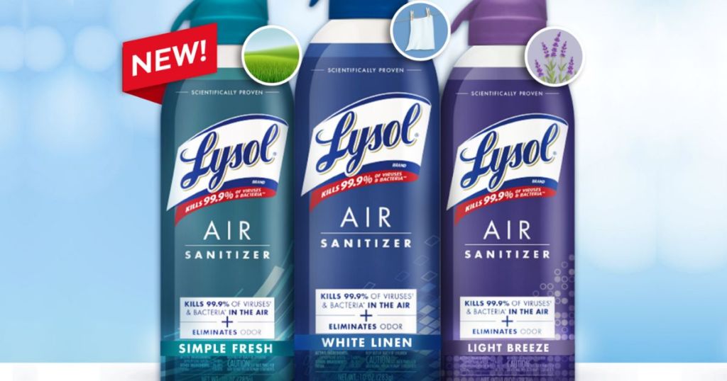 FREE Full-Size Lysol Disinfectant Spray Coupon | Hip2Save