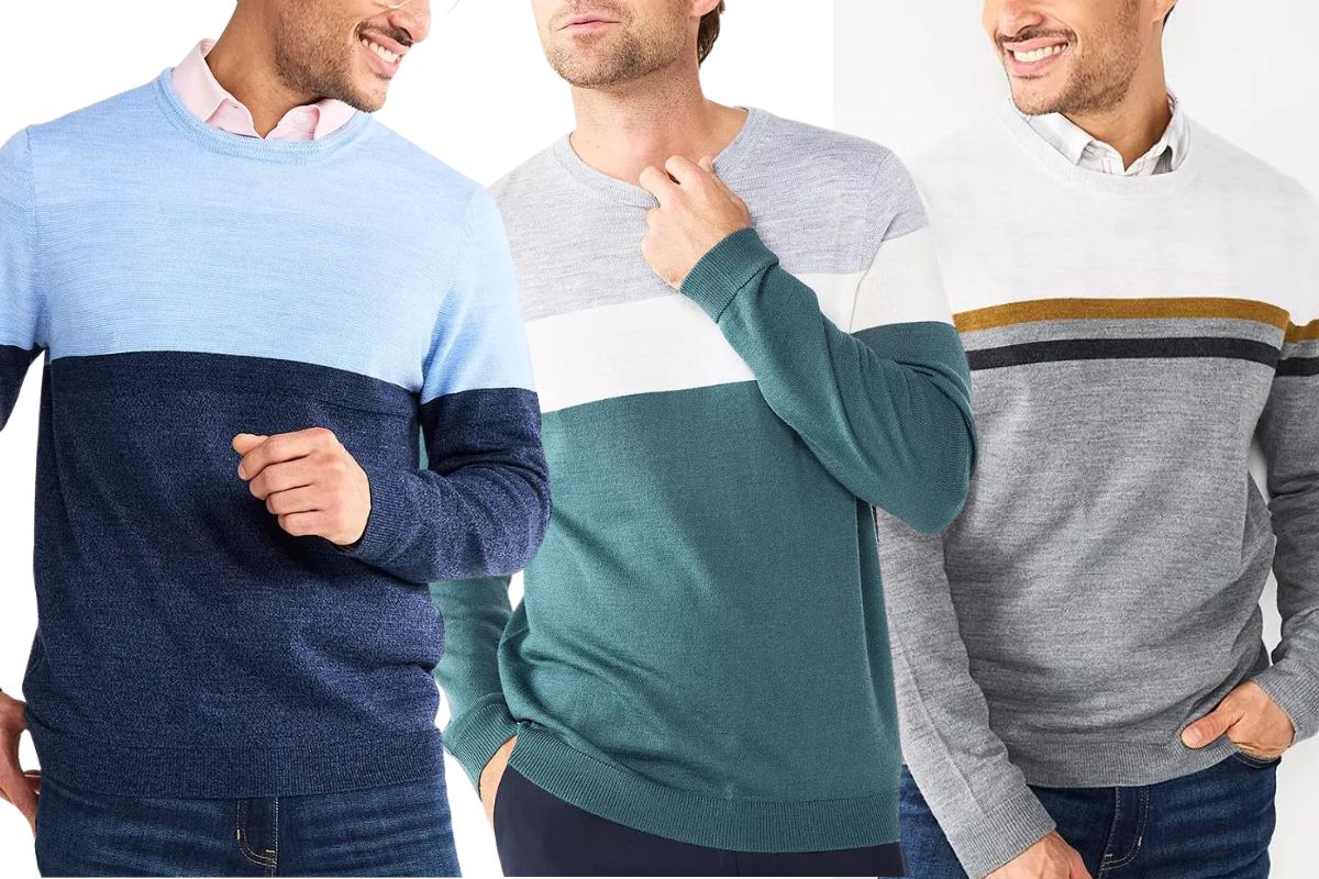 Kohl's Sweaters for Men Only $14.99 (Regularly $50) | Many Styles ...