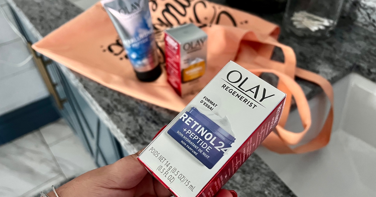 Olay Travel Gift Set Just $20 Shipped (Reg. $37) | Includes 2 Mini ...