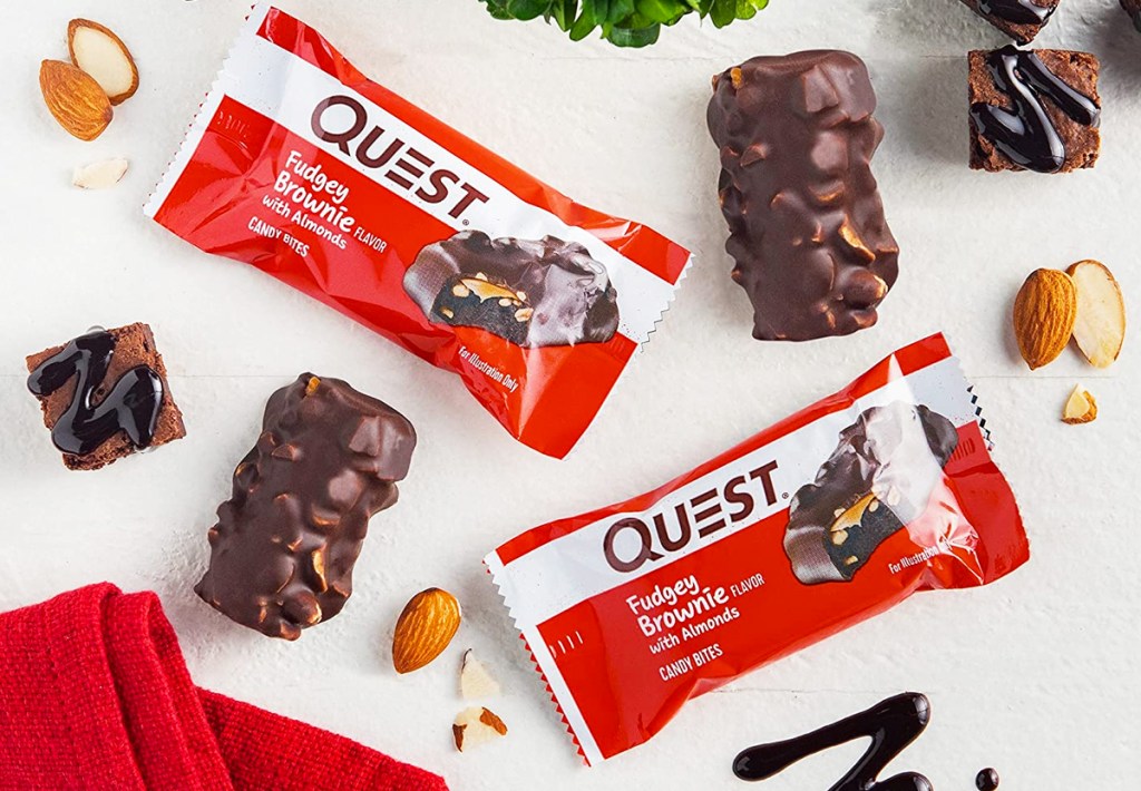 GO! 50% Off Quest Snacks on Amazon | Mini Protein Bars 14-Count $9.57 ...