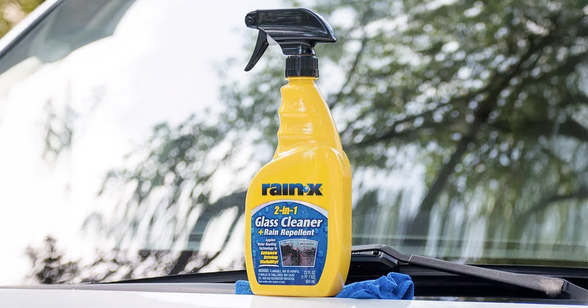 Rain-X Car Glass Cleaner and Rain Repellent Only $3.64 Shipped on ...