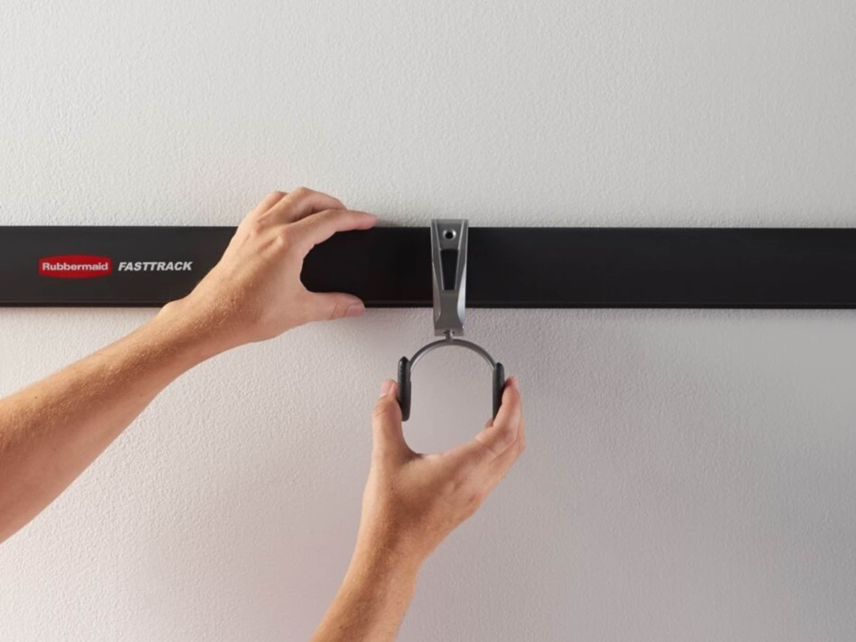 Up to 65% Off Rubbermaid FastTrack Systems on Lowes.com (Makes Garage Organization Easy) | Hip2Save