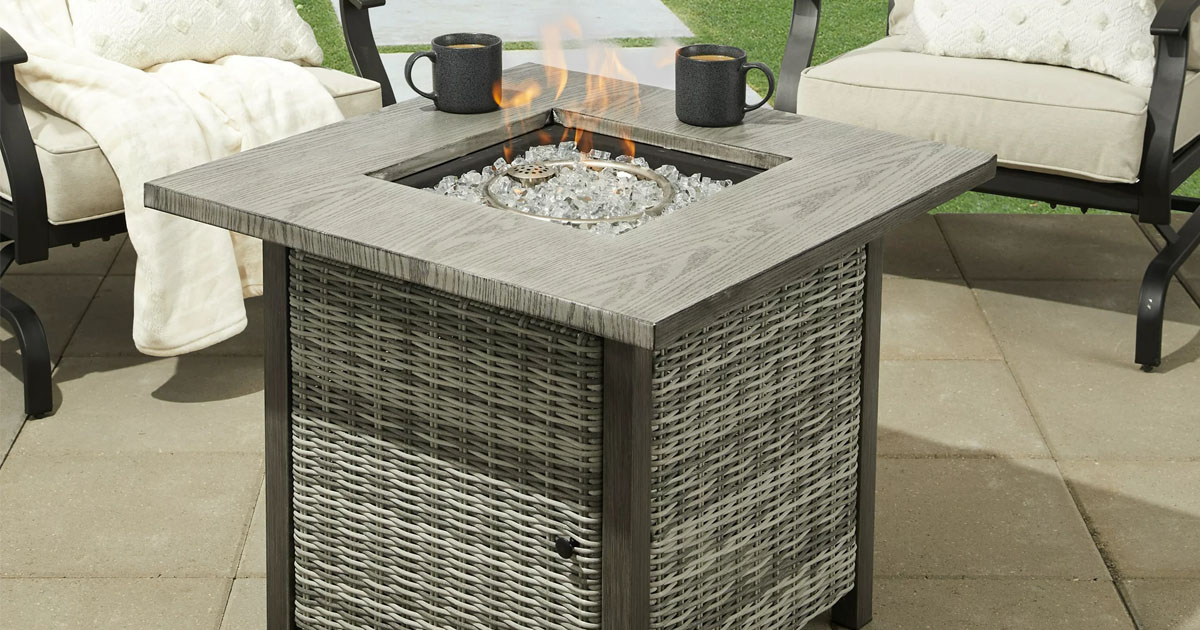 Over $100 Off This Better Homes & Garden Gas Fire Pit Table on Walmart ...