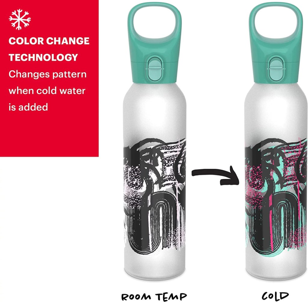 Pyrex Color Changing Glass Water Bottles from $12 on Amazon (Regularly ...