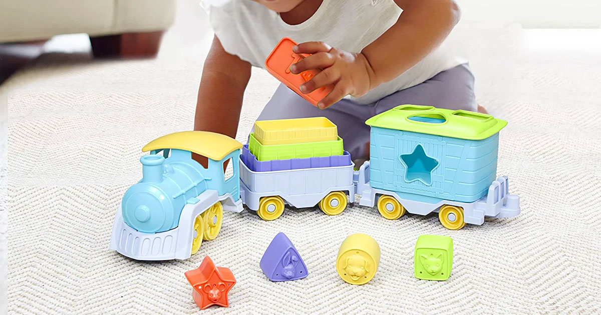 Green Toys Stack & Sort Train Just $15.80 on Amazon (Arrives In Time ...