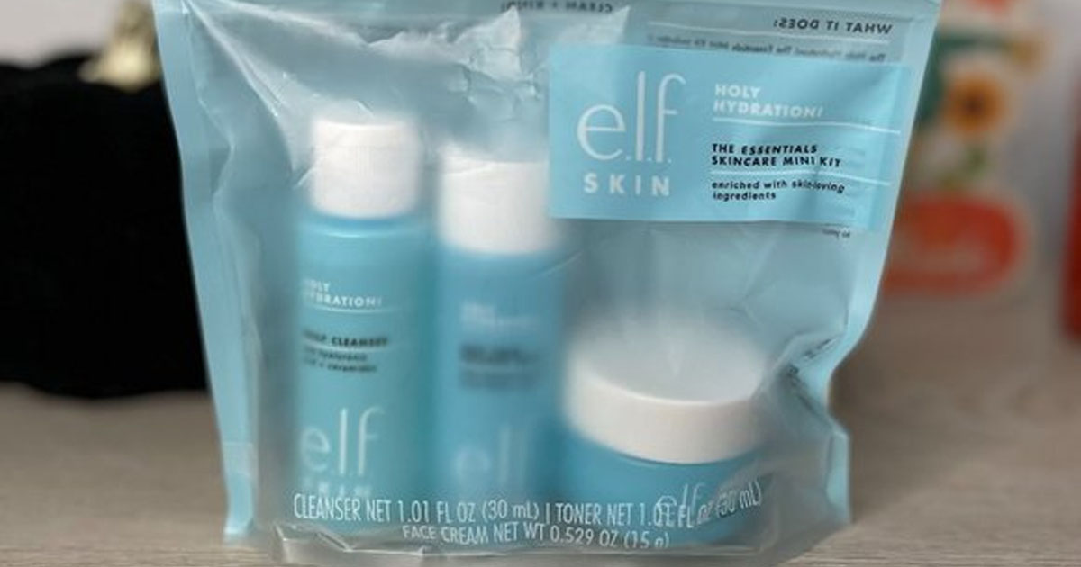 elf Cosmetics Holy Hydration Mini Kit Just $7.49 Shipped on Amazon ...
