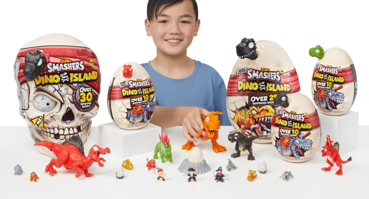 Zuru Smashers Dino Island Toy w/ 25 Surprises Just $14.95 on Amazon ...