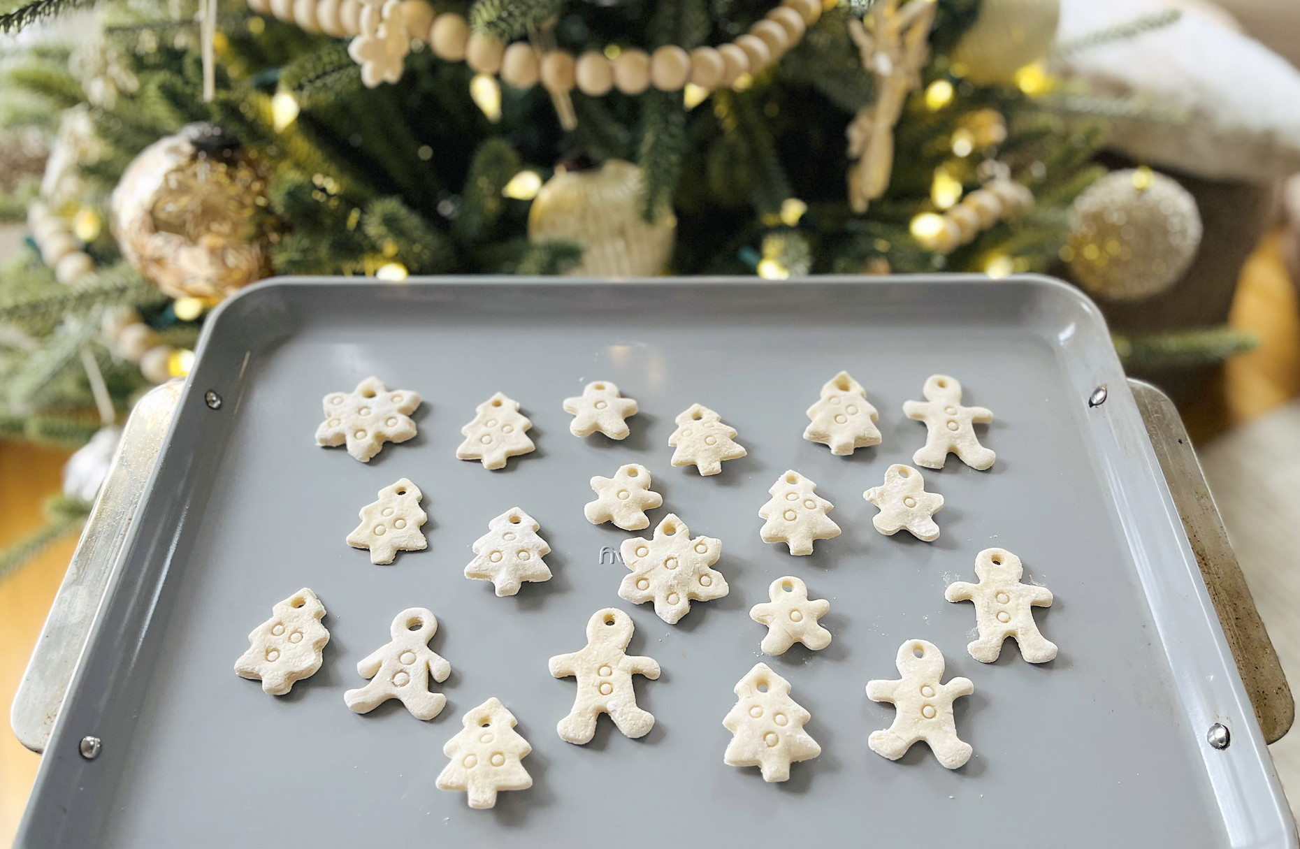 Make Easy 3 Ingredient Salt Dough Ornaments for the Holidays | Hip2Save
