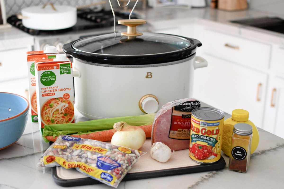 15 Bean Soup is the Perfect Budget Meal to Make in the CrockPot!