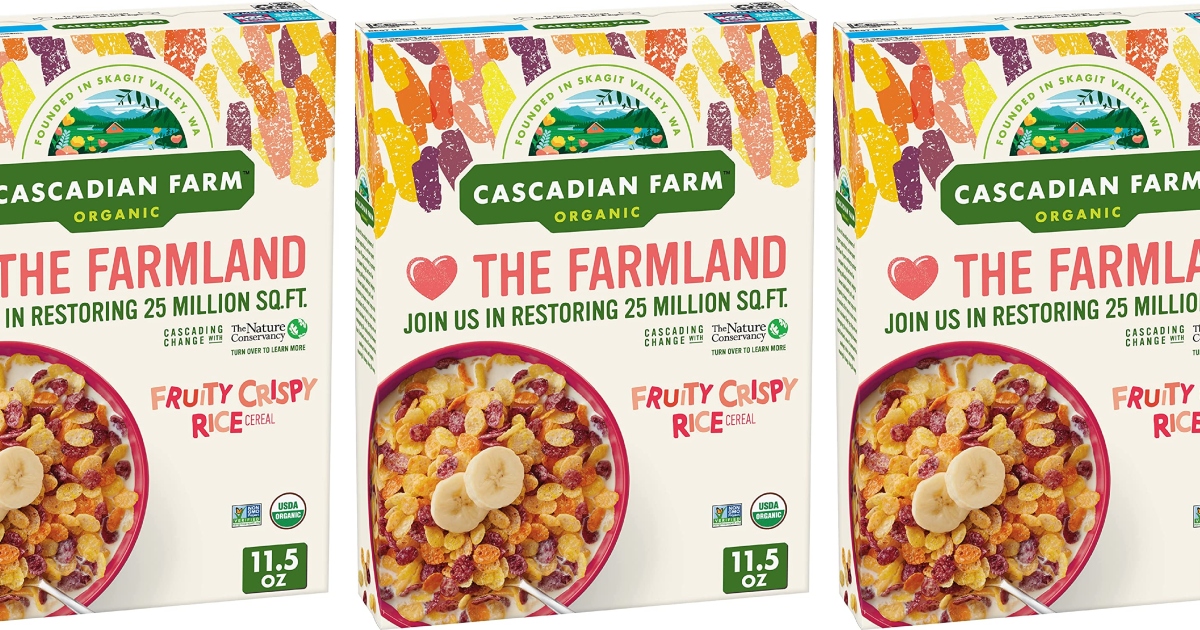 Cascadian Farms Organic Fruity Crispy Rice Cereal Only $2.59 Shipped on ...