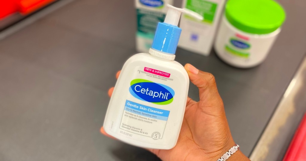 THREE Cetaphil Skincare Products Only $2.49 Each After Cash Back at Target