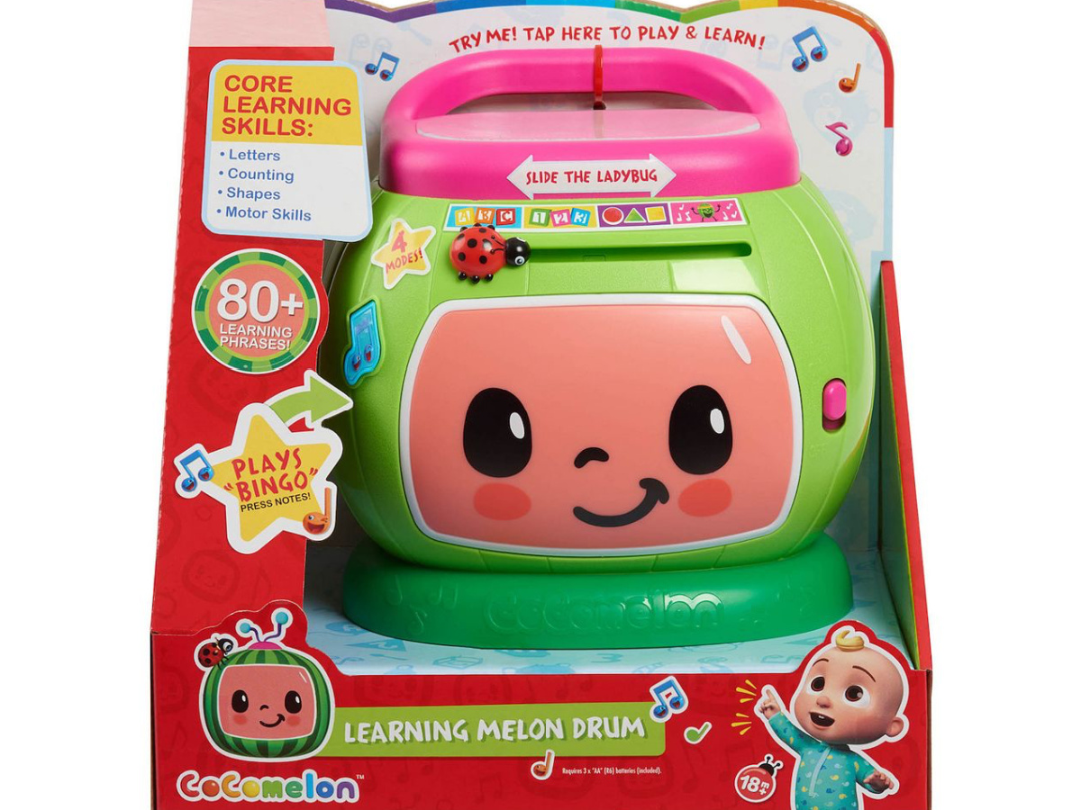 Cocomelon Interactive Drum ONLY $9.67 on Amazon (Regularly $26) | Hip2Save