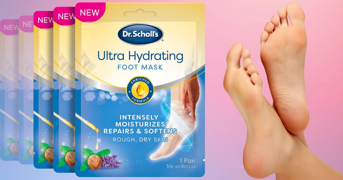 Dr. Scholl's Foot Mask 3-Pack Only $5.33 Shipped on Amazon | Get Soft ...
