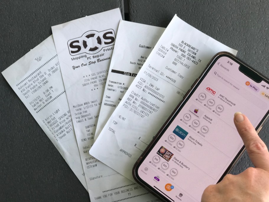 Use the Fetch App to Scan Receipts & Earn Gift Cards