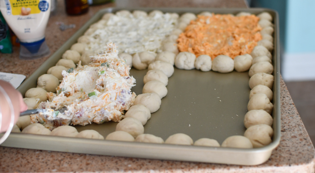 4 Cheese Dips on 1 Sheet Pan - Easy Game Day Appetizer Idea