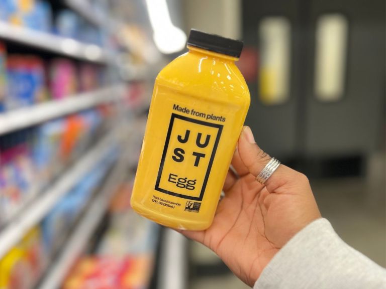 JUST Egg Plant-Based Eggs 12oz Bottle Only $1 After Cash Back at Target ...