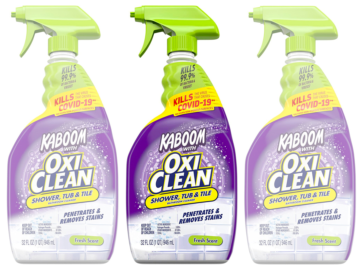 Kaboom Shower, Tub & Tile Cleaner Only $4 on Amazon | Hip2Save