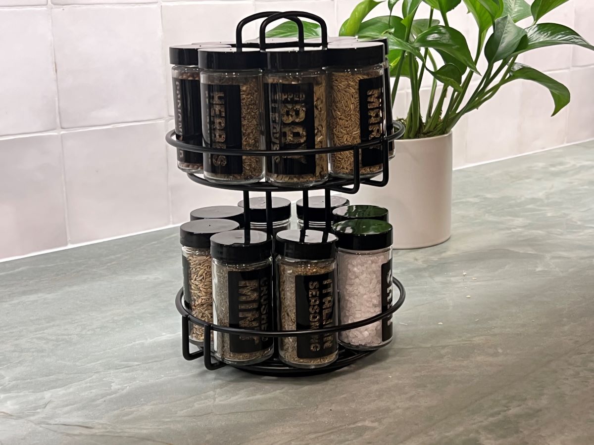 Revolving Spice Rack Only $14.97 on Walmart.com (Includes 16 Spices ...