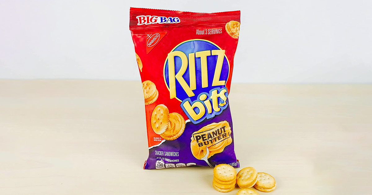 Ritz Sandwich Crackers 3oz Bags 12-Count Only $11.40 Shipped on Amazon ...