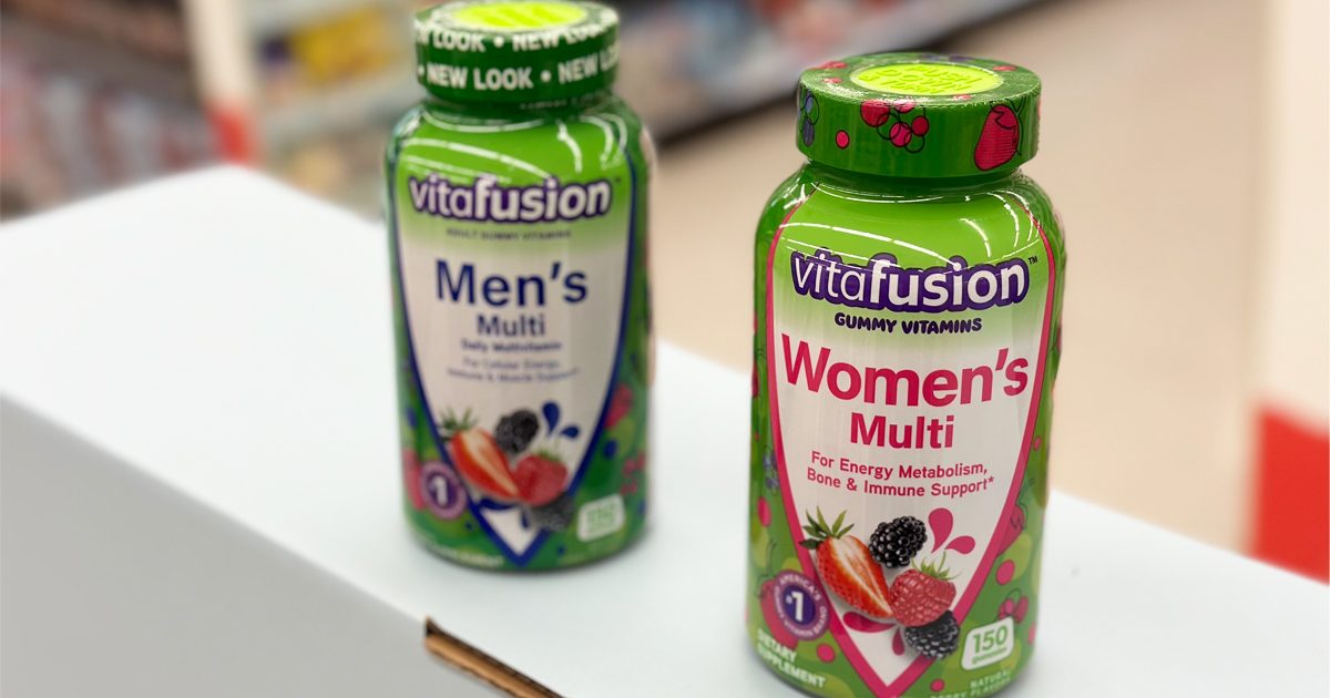 Vitafusion Gummy Vitamins from $4.94 Each at Walgreens (Regularly $14)