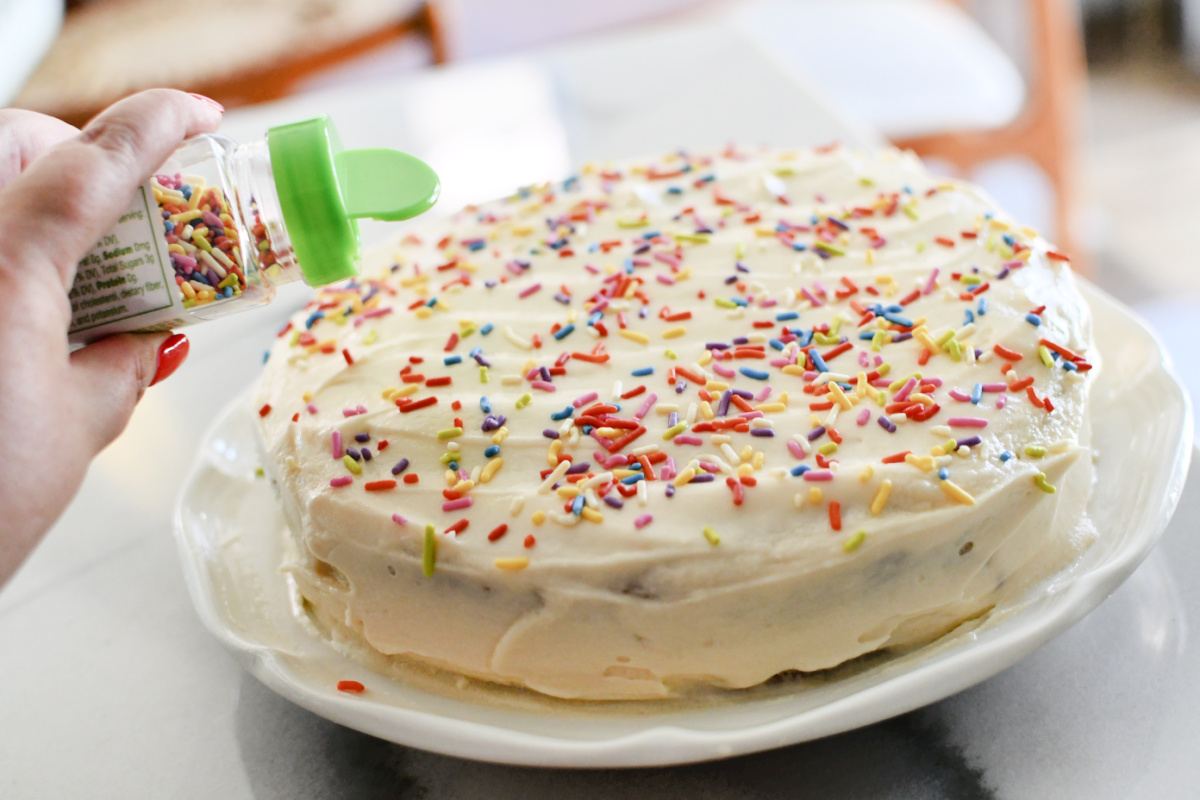 The Best Vanilla Wacky Cake Recipe is Dairy-Free and Vegan!