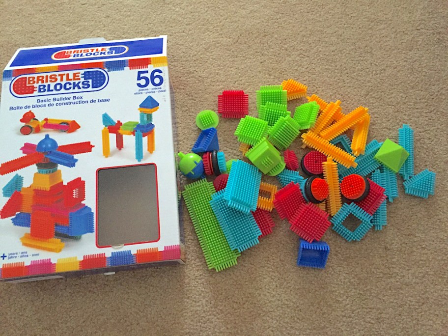 Battat Bristle Blocks 56-Piece Set Only $9.40 on Amazon | Hip2Save