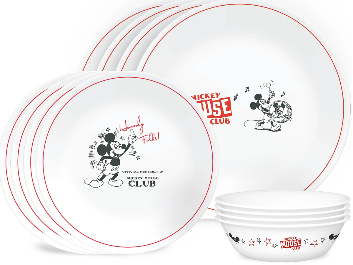 RARE Savings on Disney Corelle Dinnerware - Mickey Mouse Appetizer ...
