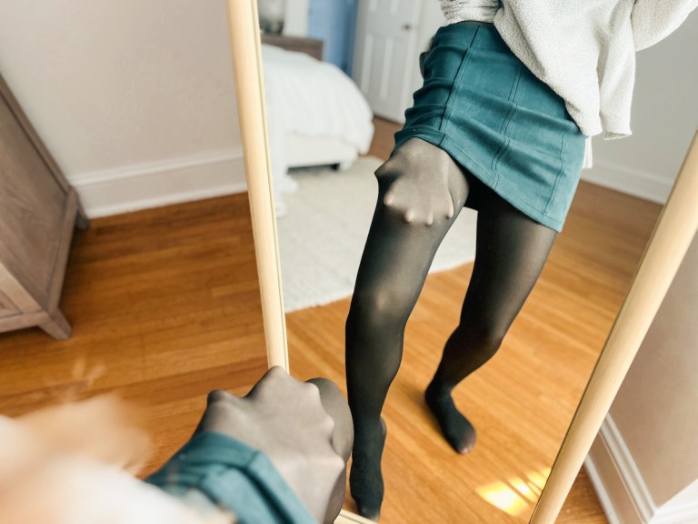 Fleece Lined Tights - This Wardrobe Trend Went Viral! | Hip2Save