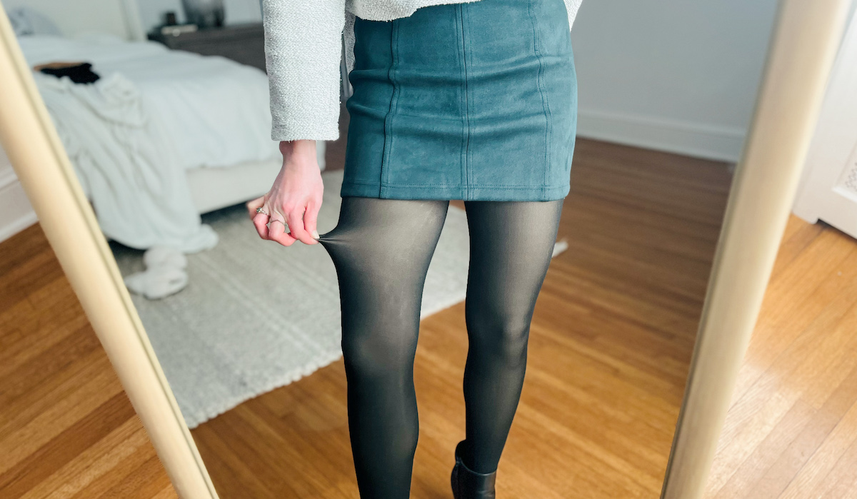 Fleece Lined Tights - This Wardrobe Trend Went Viral! | Hip2Save