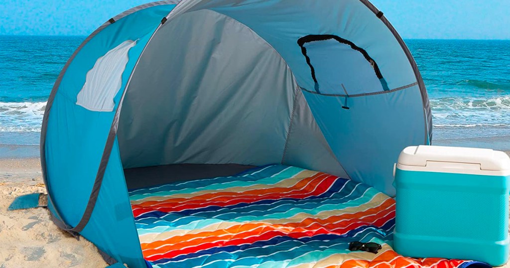 Pop Up Beach Tent Just $34.99 Shipped on Amazon (Regularly $55 ...