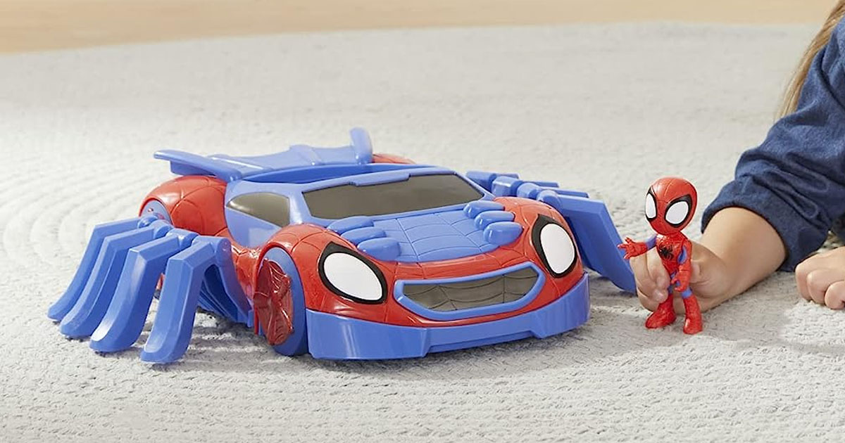Spidey and His Amazing Friends Car w/ Figure Only $19.50 on Amazon or ...
