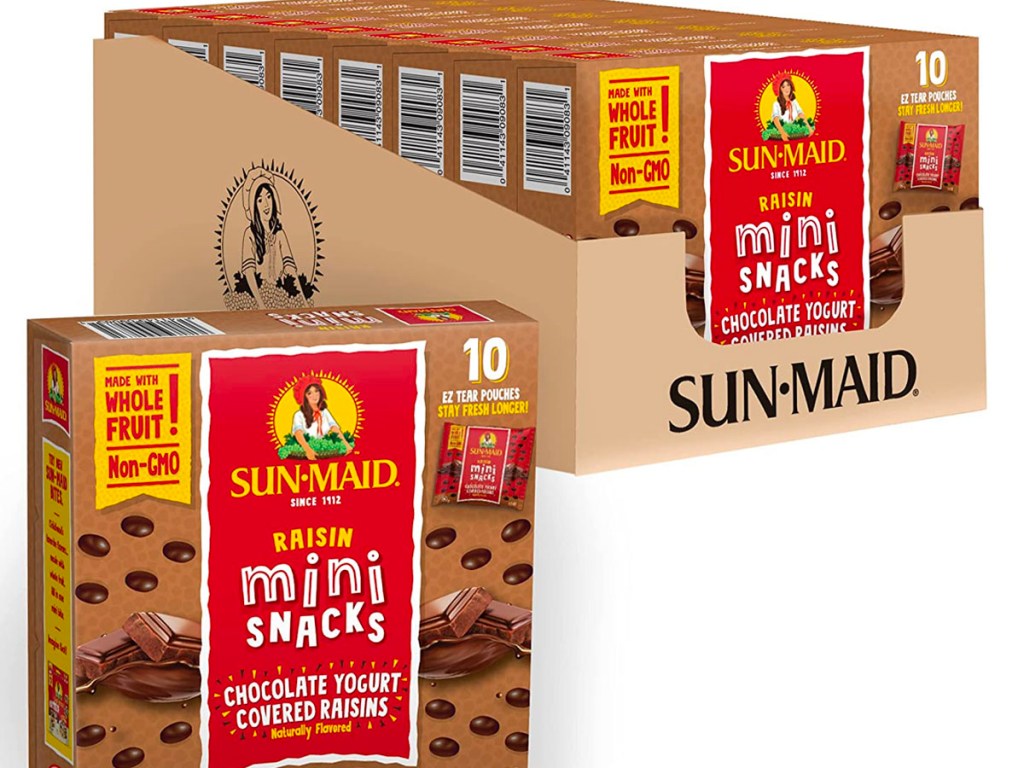 Sun-Maid Mini Raisin Snacks 80-Count Only $14.98 on Amazon (Just 19 ...