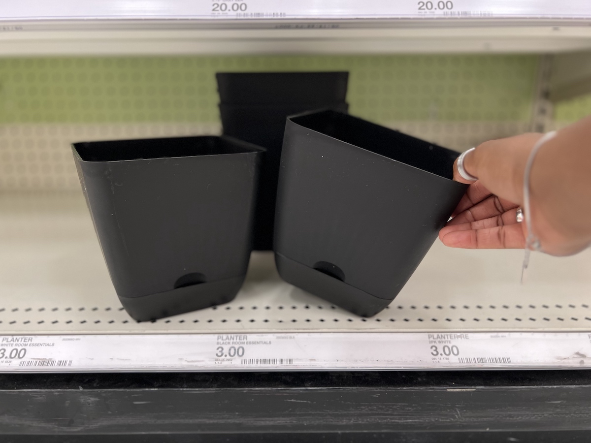 I Tried and LOVED Target's Popular Self-Watering Planters