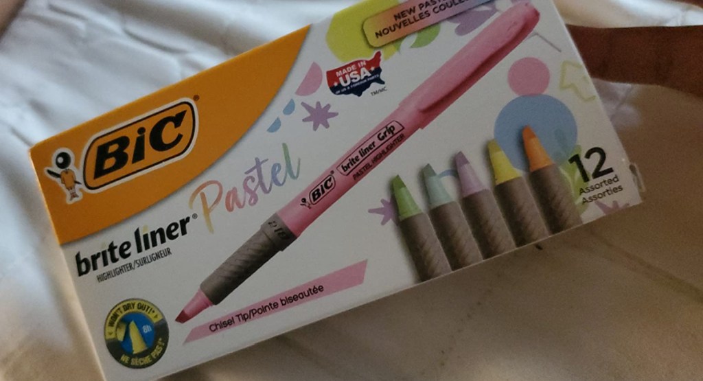 Up to 60% Off of BIC Highlighters on Amazon | Prices as low as $5 Shipped
